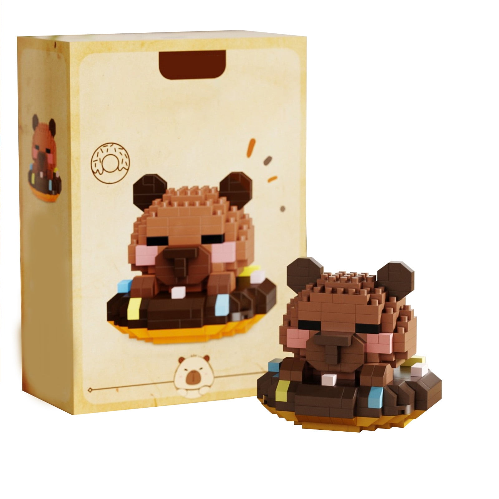 Christmas S Tocking Stuffers, 5"Capybara Blind Box, Mini Building Block ...