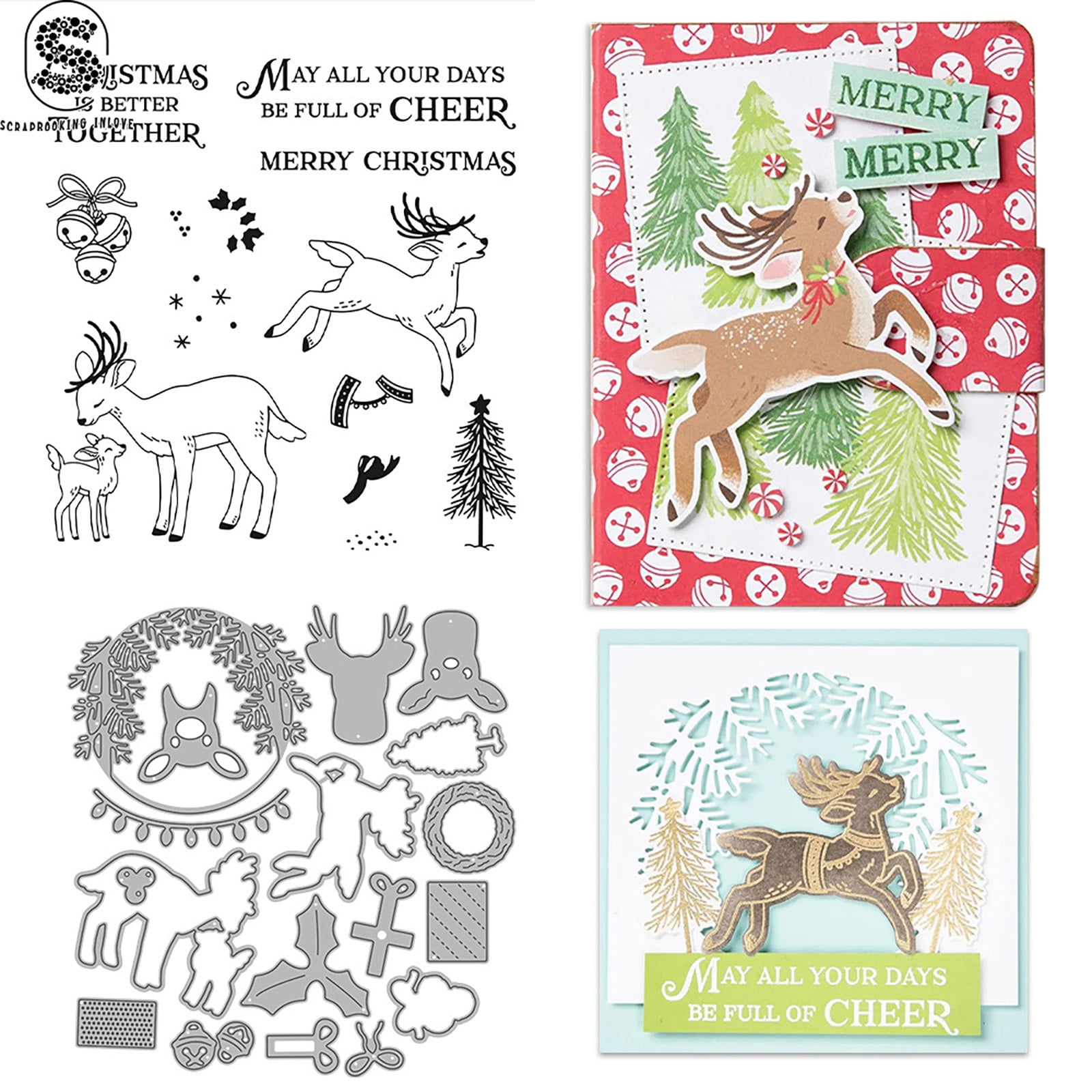 Christmas Sale,Greeting Card,20242025 Newest And Dies For Card Making ...