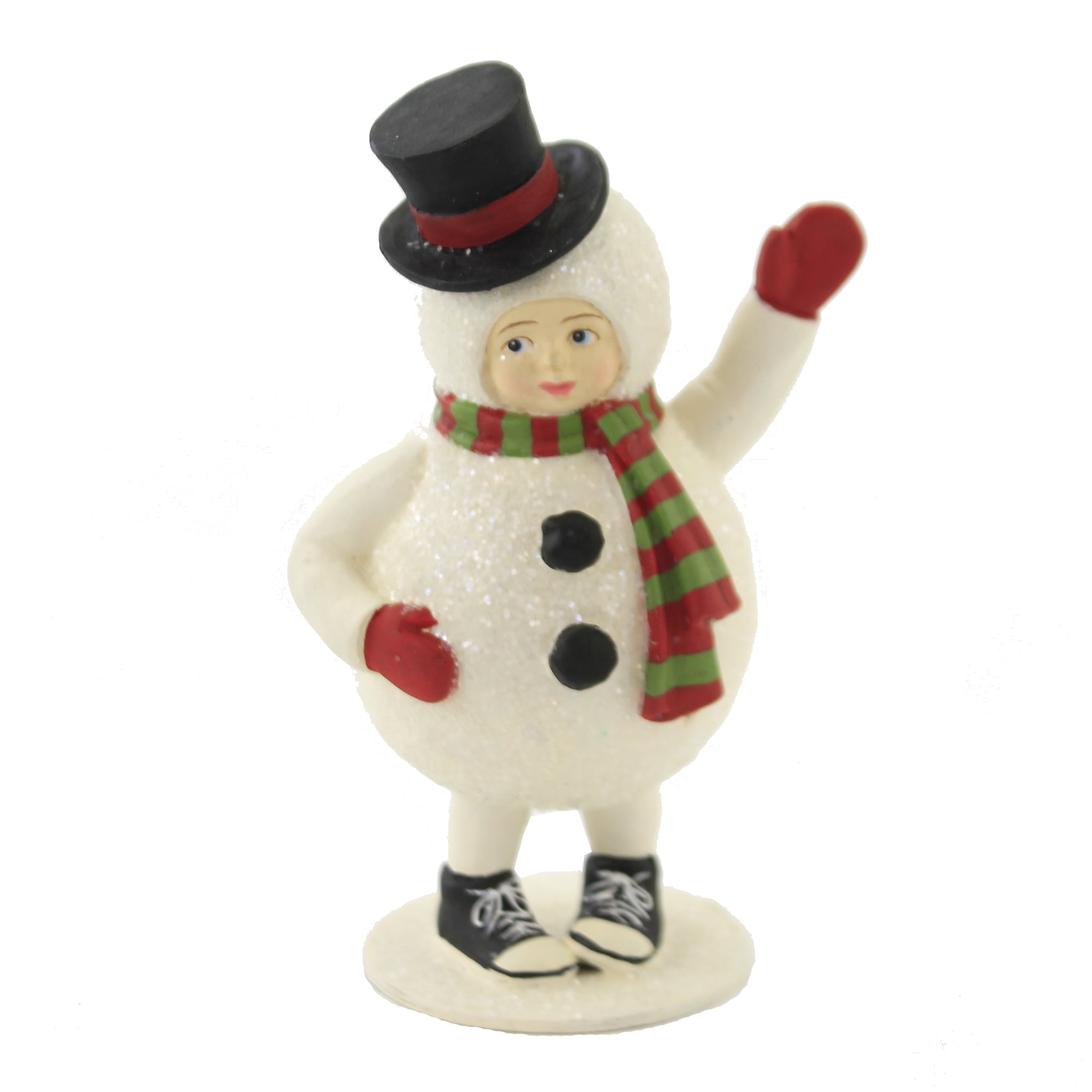 Sammy The Snowman - One Figurine 6 Inch, Polyresin - Child Top Hat ...