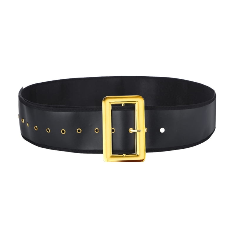 Christmas Santa Belt for Adults Adjustable Black Belts Men Women Santa ...