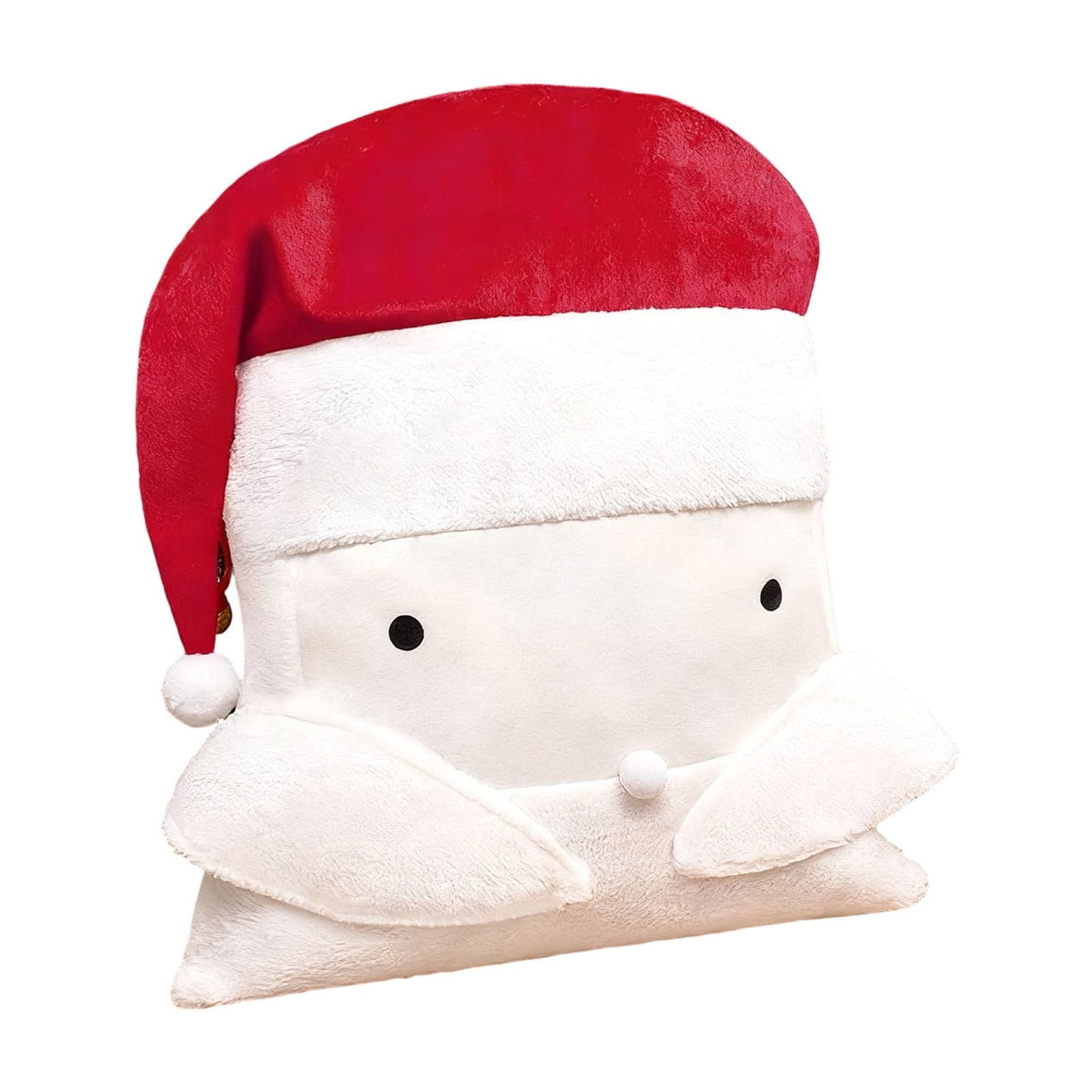 Christmas Santa Claus Drawstring Gift Bag, Polyester Fabric, White ...