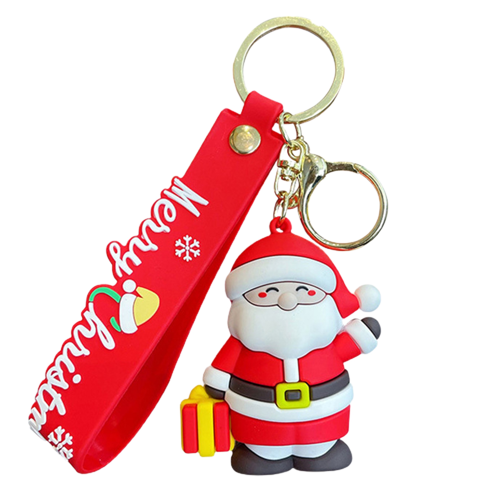 Christmas Santa Claus Keychain Festive Adorable Versatile Cartoon ...