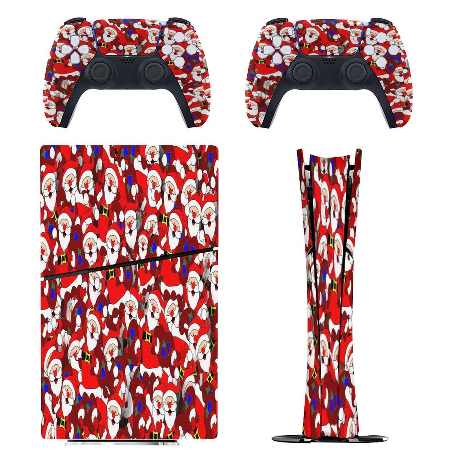 Christmas, Santa Claus, Repeat PS5/PS5 Slim Digital Disc Skin Sticker ...
