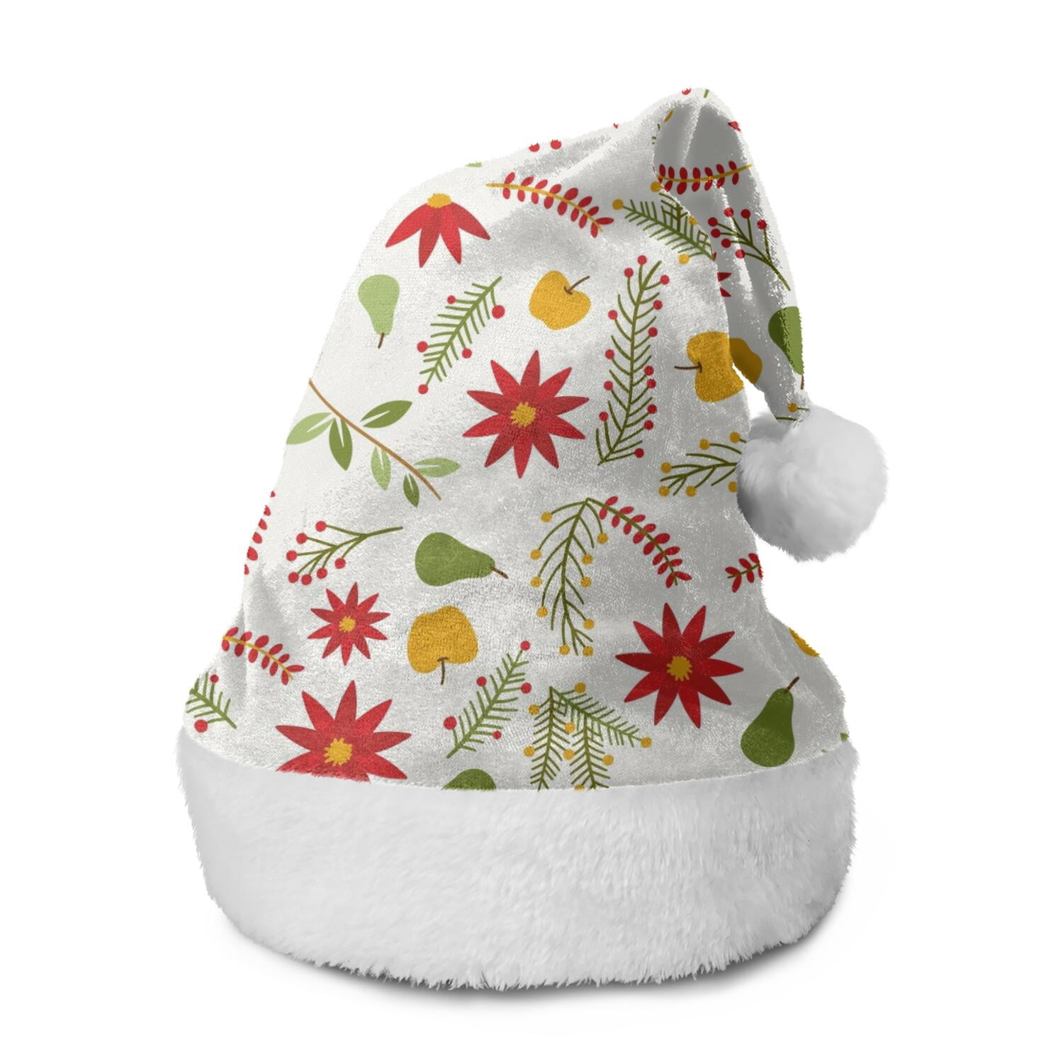 Christmas Santa Hat – Classic with New Design Santa Claus Hat with ...