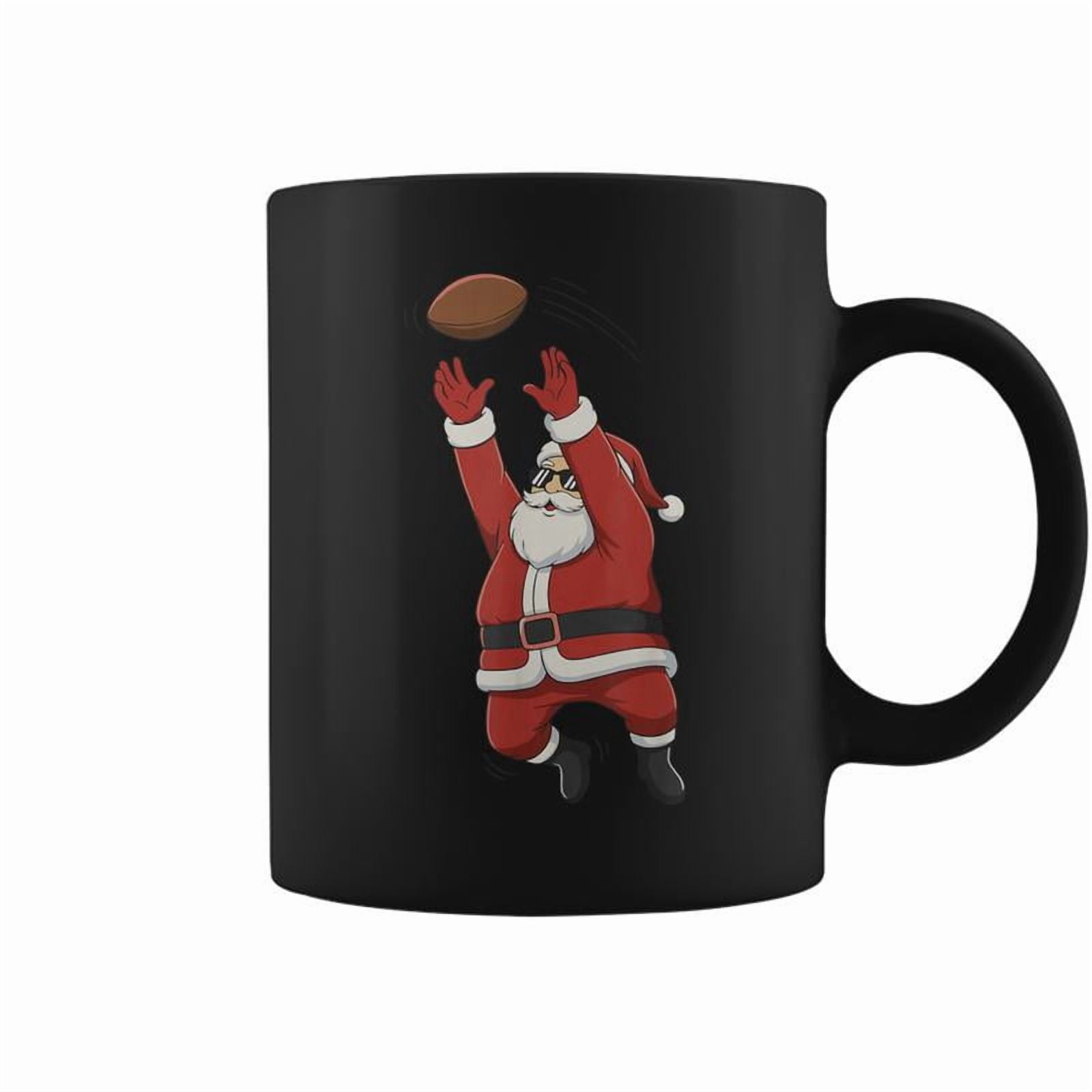 Christmas Santa Playing Football For Boys Ns Coffee Mugs - Walmart.com