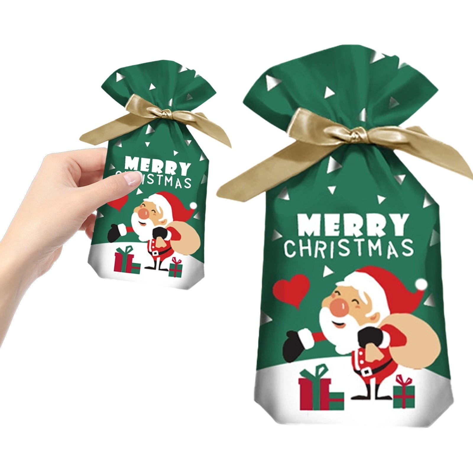 Christmas Santa Sack Large Canvas Bag With Canvas Santa Sack Christmas ...