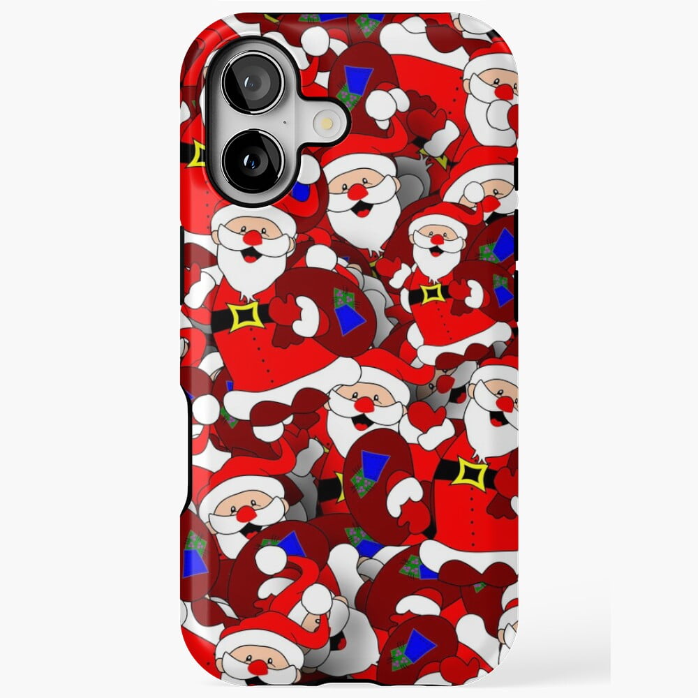 Christmas SantaClaus Face Masks and More St Nick for iPhone 17 through ...