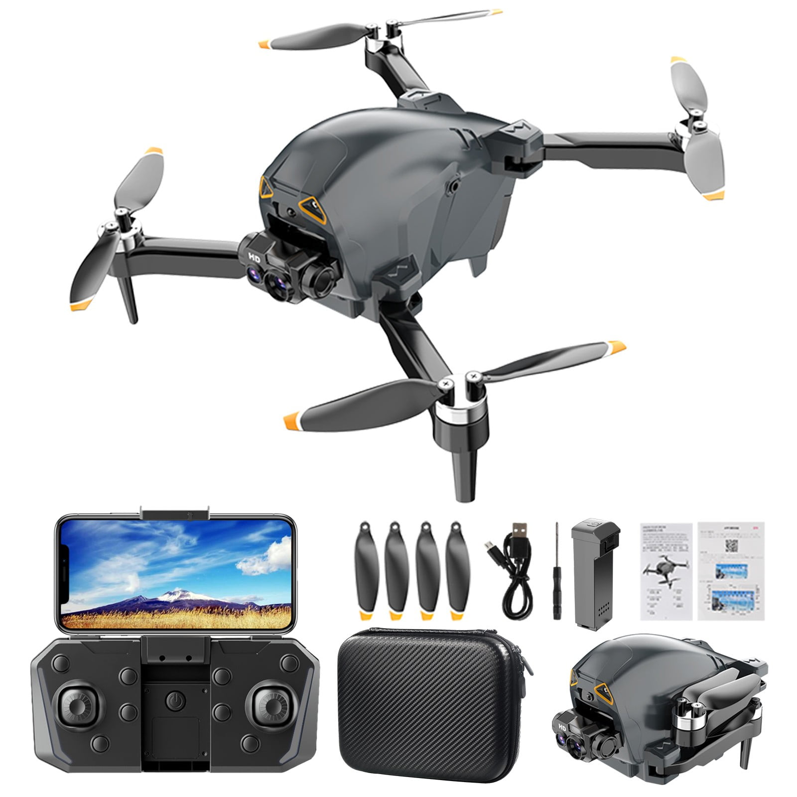 Christmas Savings Clearance! FELTREE FPV Drone with Dual ESC Camera ...