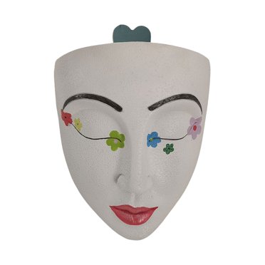 Isvgxsz 2024 New Smart Home Resin Human Face Wall Mounted Outdoor ...