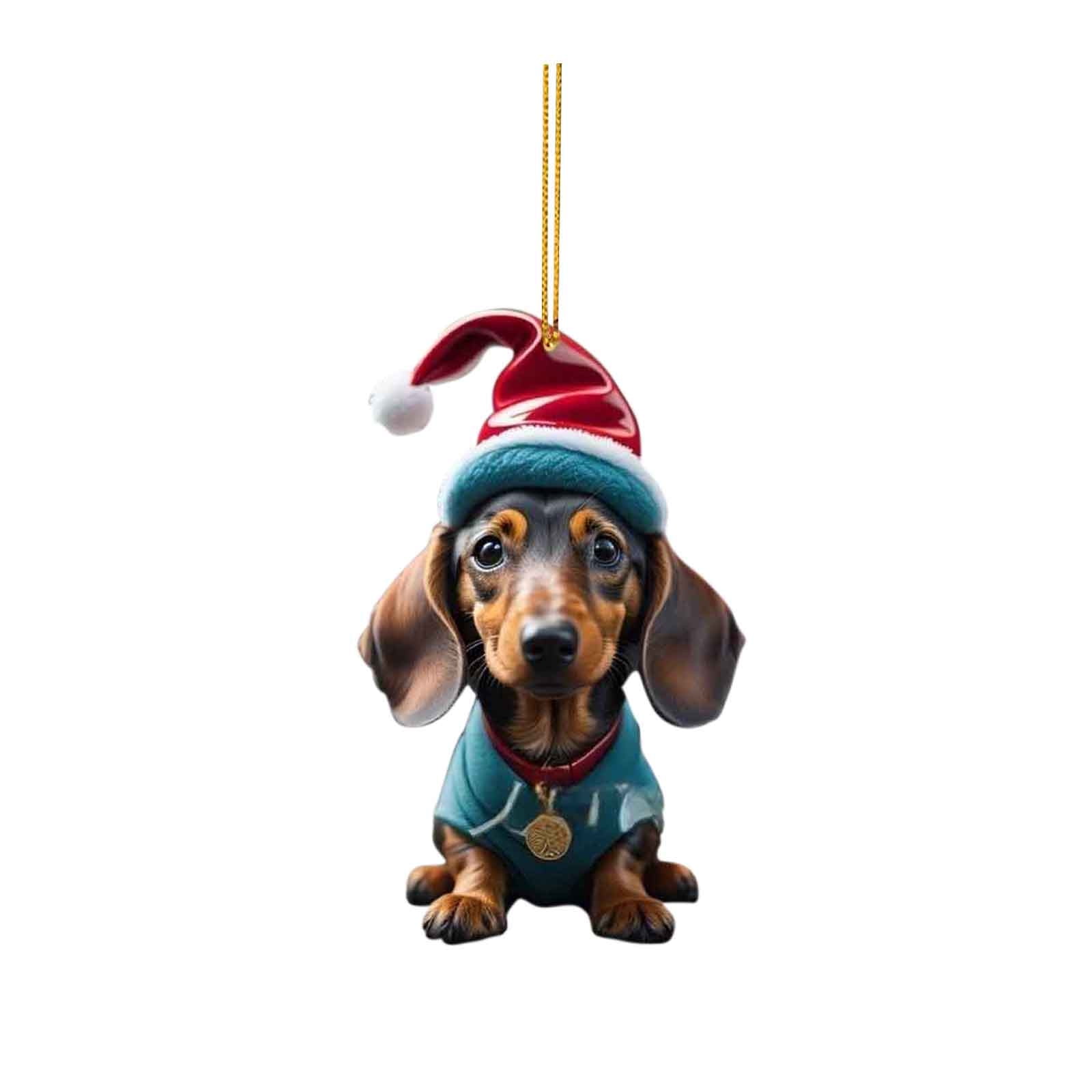 Christmas Savings Clearance! PRETXORVE Border New Product Christmas Dog ...