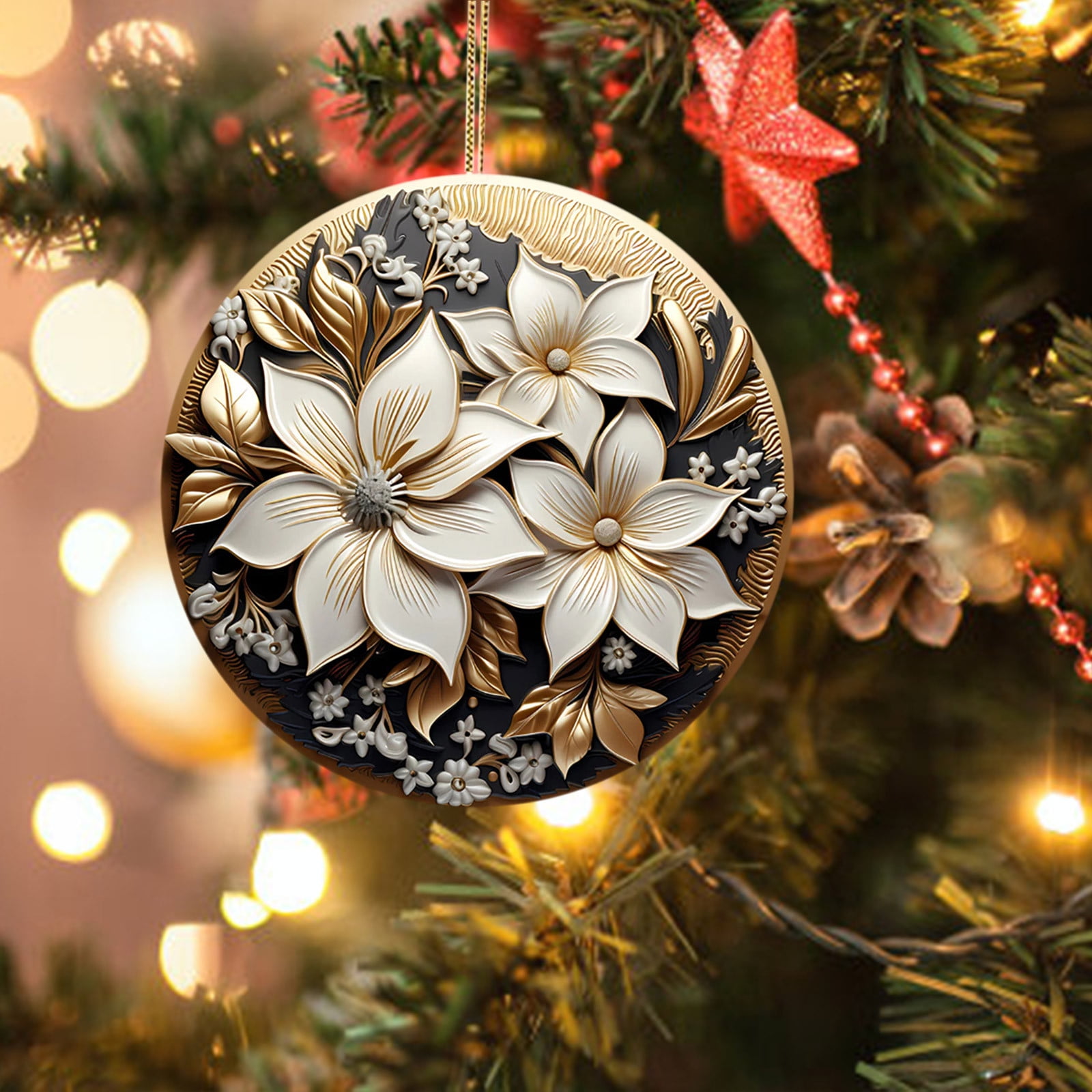 Christmas Savings Now! ABPWLY Christmas Gift 3.14" 2024 Christmas ...