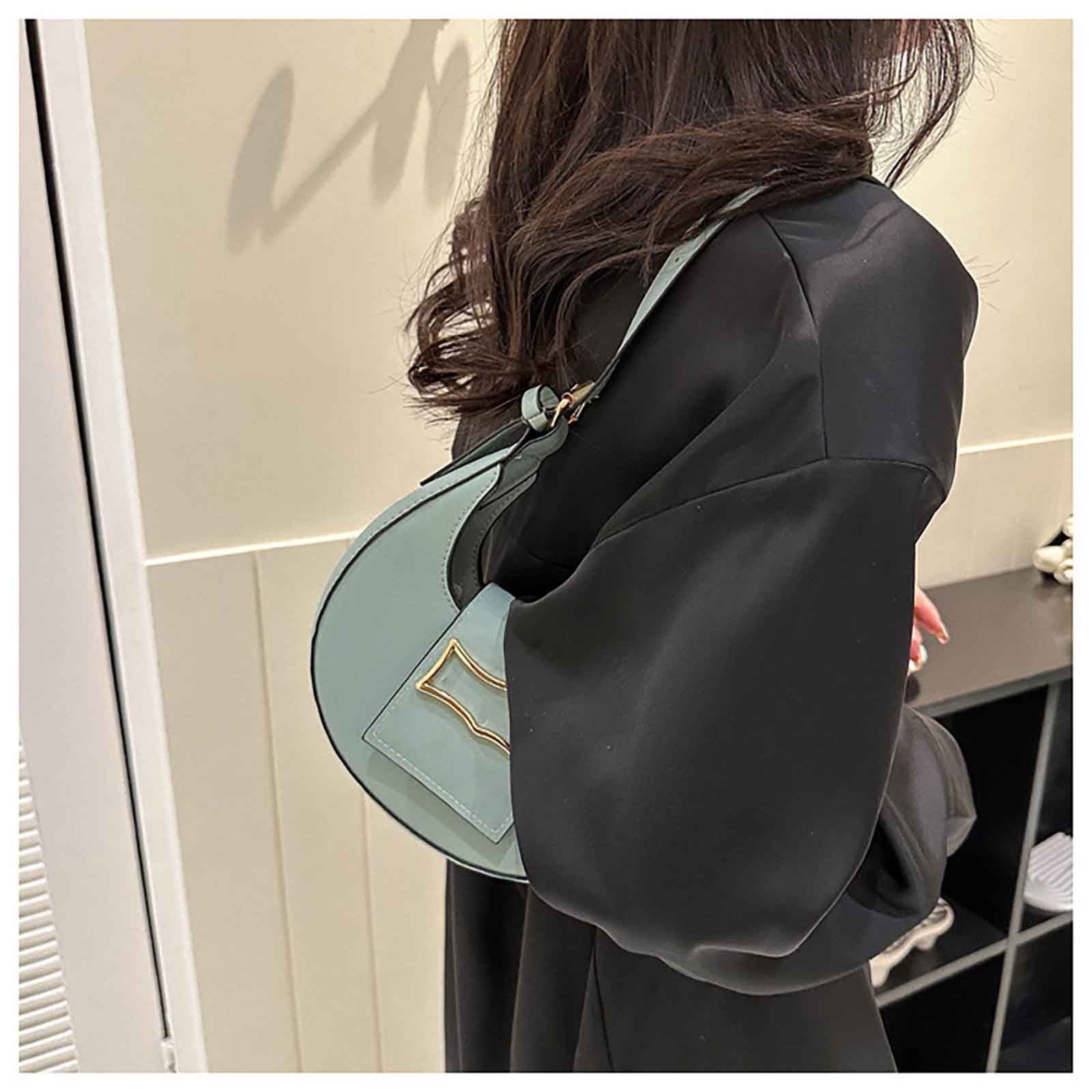 QTOCIO Crossbody Bags for Women, One Shoulder Crossbody Bag Leather ...