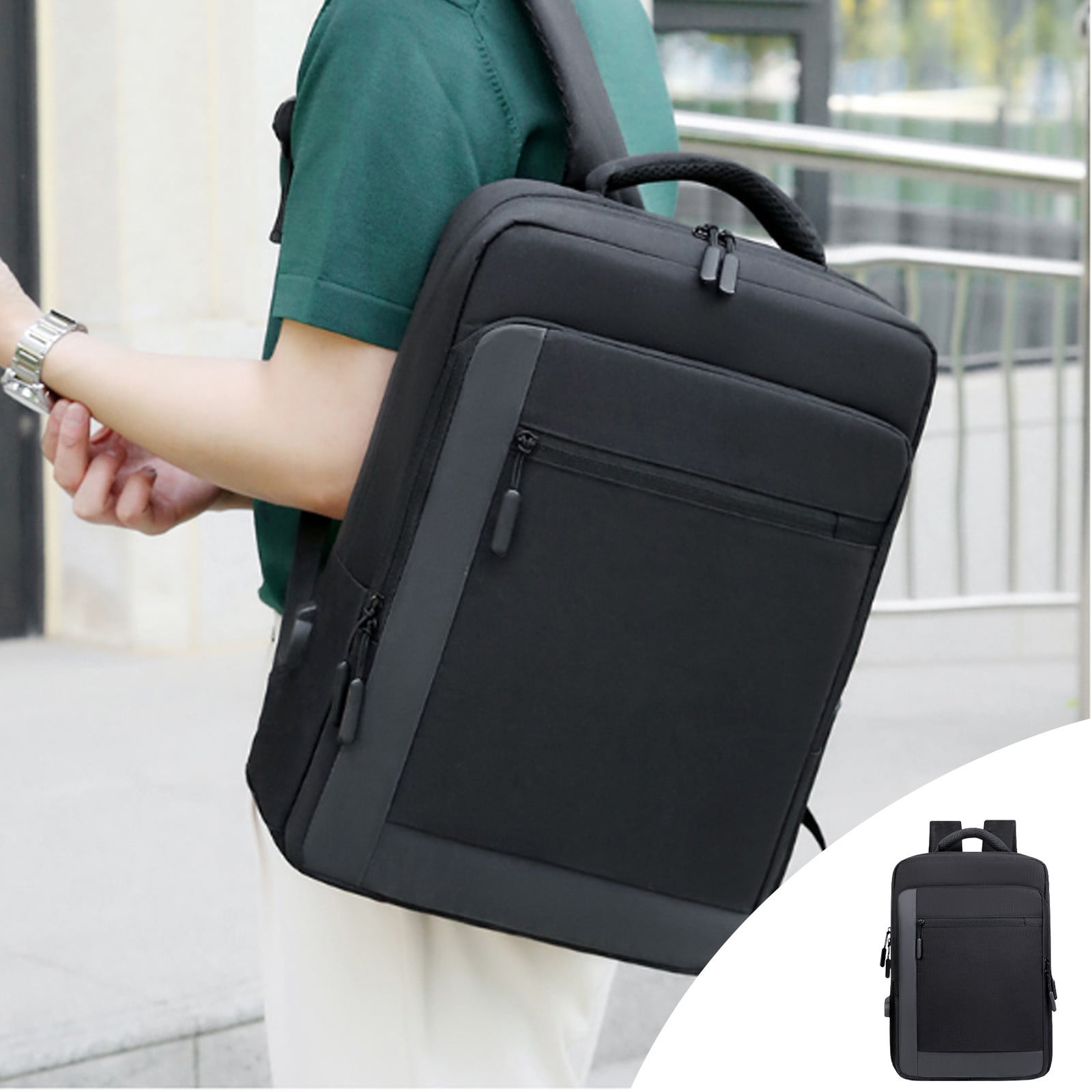 QTOCIO Organization And Storage, Laptop Backpack 15 Inch Large Travel ...