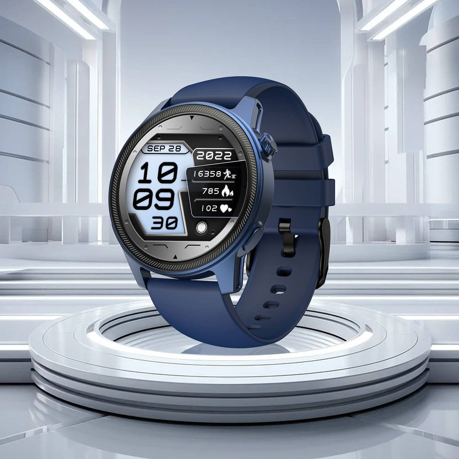 QTOCIO Smart Watch, 1.43-inch High-definition Screen Bluetooth Call ...