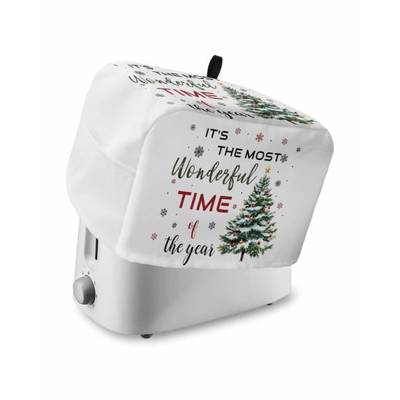Christmas Saying Toaster Cover 4 Slice, Large Kitchen Appliance Covers ...