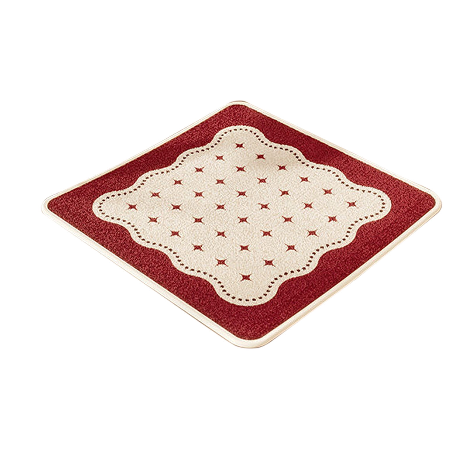 Christmas Seat Cushions for Dining Room Chairs Printed Xmas Chair Seat ...