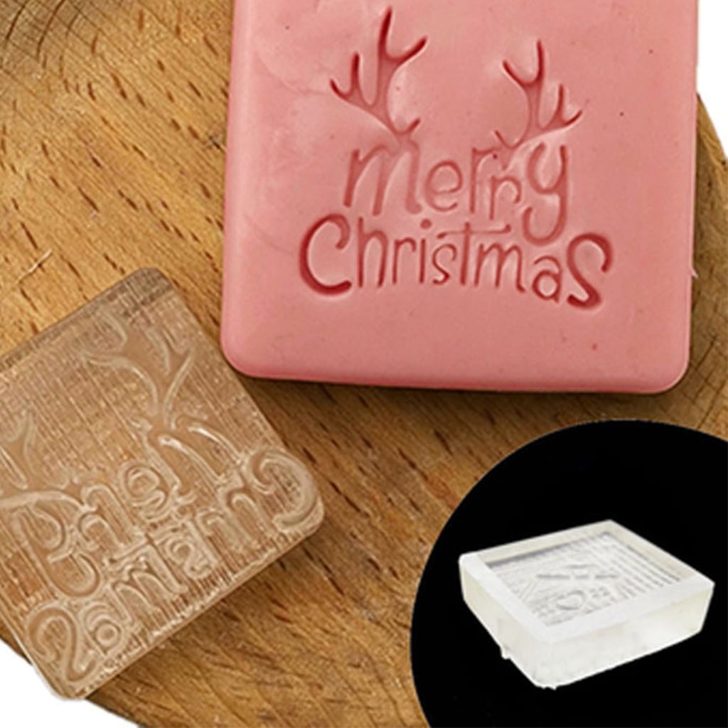 Christmas Series Pattern Soap Stamp Small for Creative Handmade Soap ...