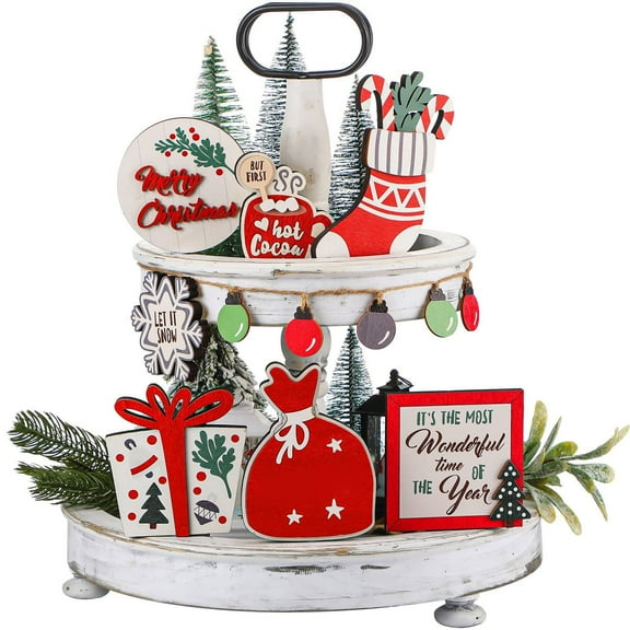 Briwooody 2 Pcs Christmas Door Topper Funny Santa Claus Antlers Door ...