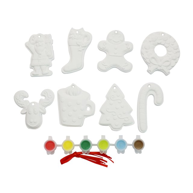 Christmas Shapes DIY Ornament Kit by Creatology™-Christmas Craft Kits ...