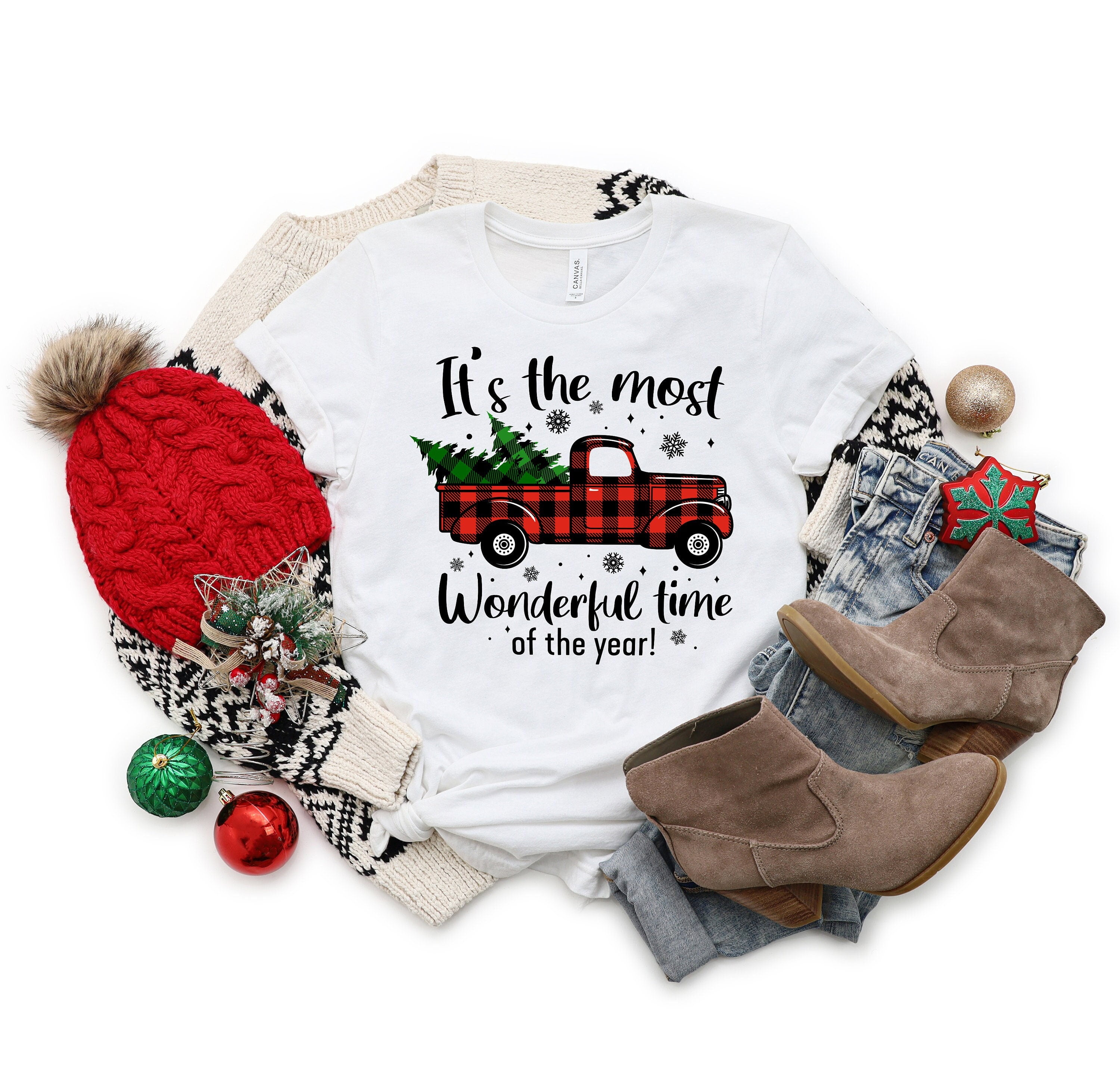 Christmas Shirt,It is the Most Wonderful Time Of The Year,Merry ...