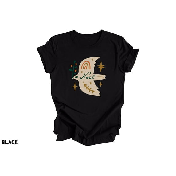 Christmas Shirt, Peace Dove Shirt, Scandinavian Style, Scandi Aesthetic ...