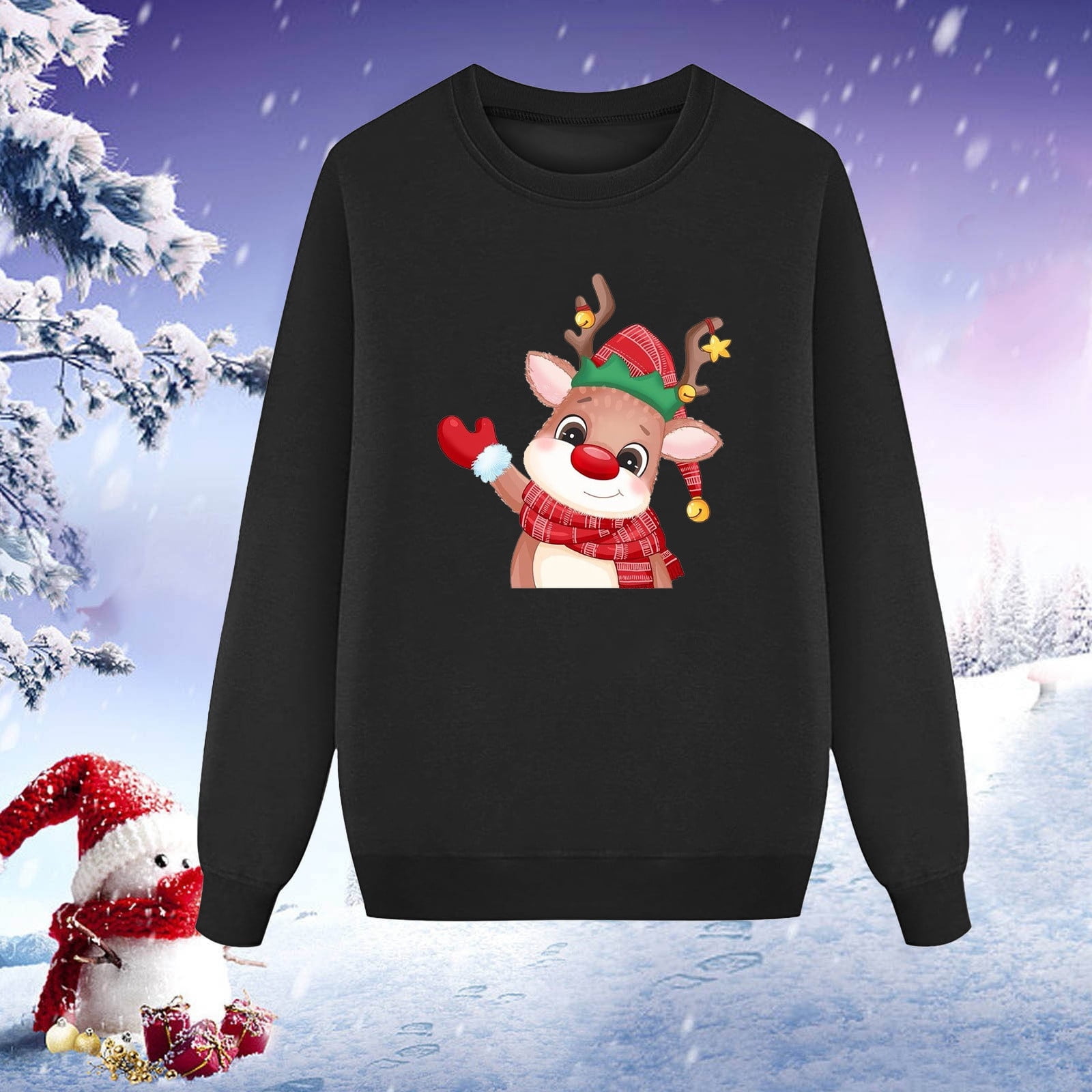 Christmas Shirts for Family Holiday Cozy Christmas Pullover Sweatshirt ...