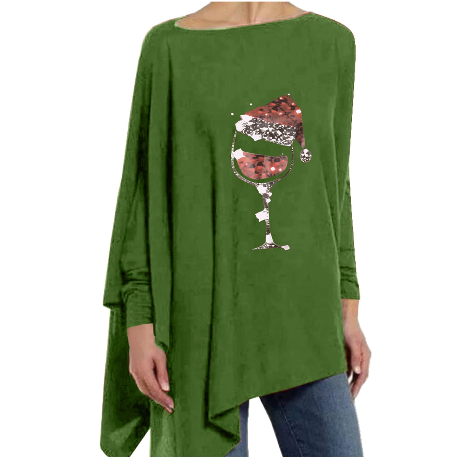 Christmas Shirts for Women Fall Fashion Must Haves New Year Ladies Tops ...