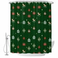 Christmas Shower Curtain, Waterproof Shower Curtains for Bathroom ...
