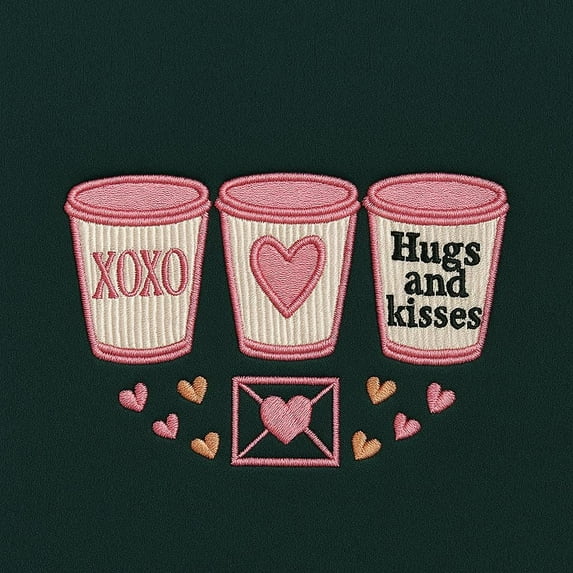 Christmas Skeleton Embroidery Design, Dancing Skeletons Santa Hat ...