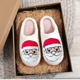 Christmas Slippers For Women Men Women's Cozy House Slippers With a ...