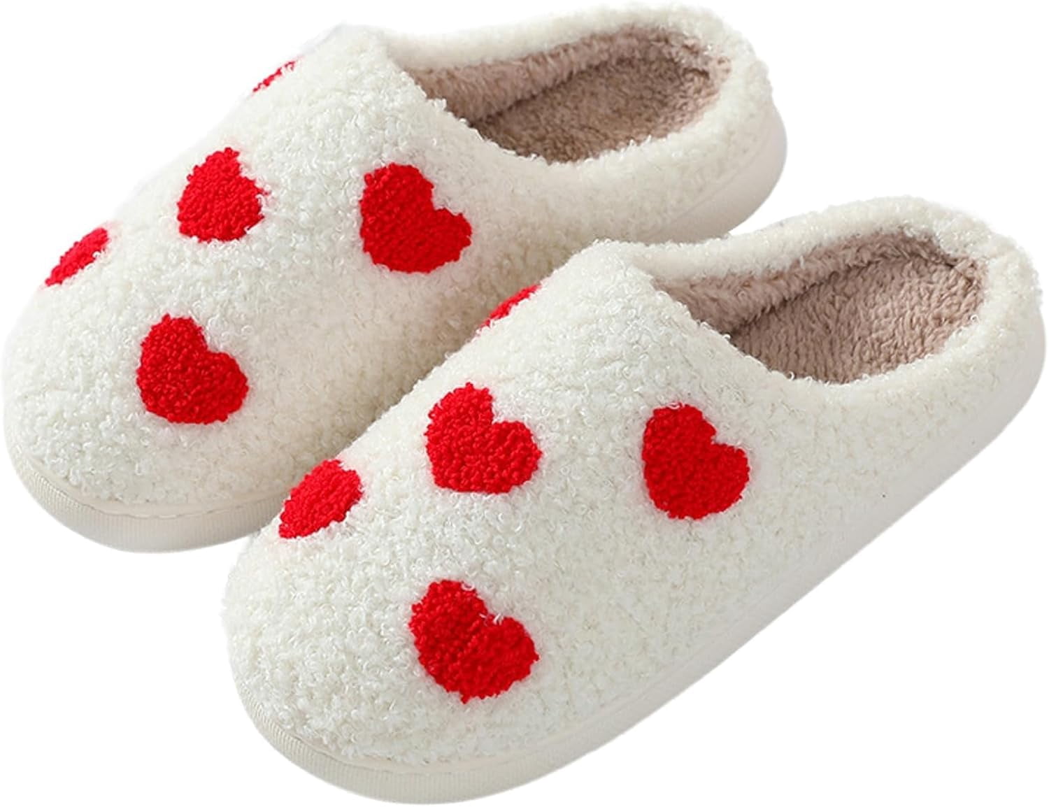 Christmas Slippers,Halloween Pumpkin Slippers, Soft Plush Comfy Women ...