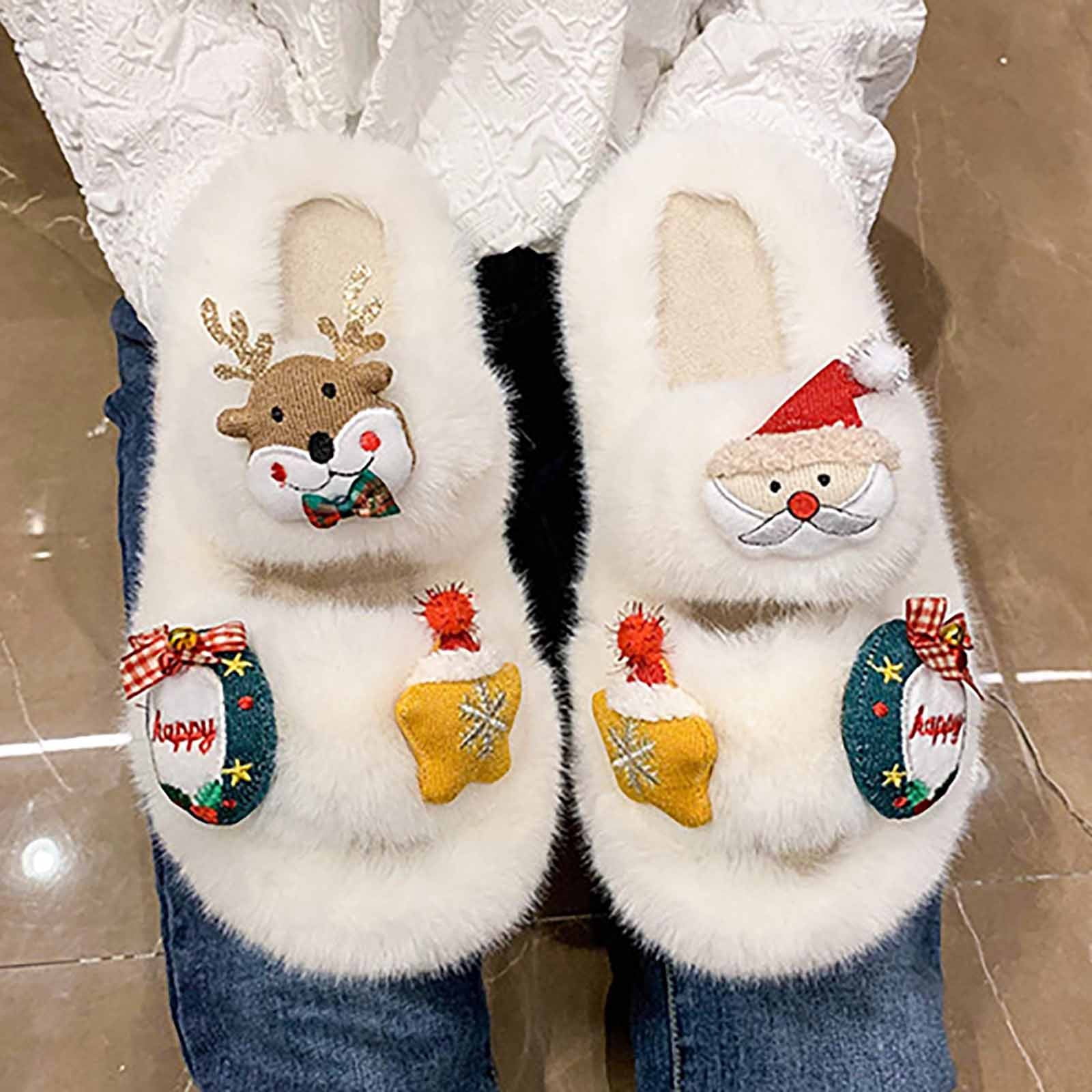 Christmas Slippers for Men & Women - Cuddly Slippers & Slippers in ...