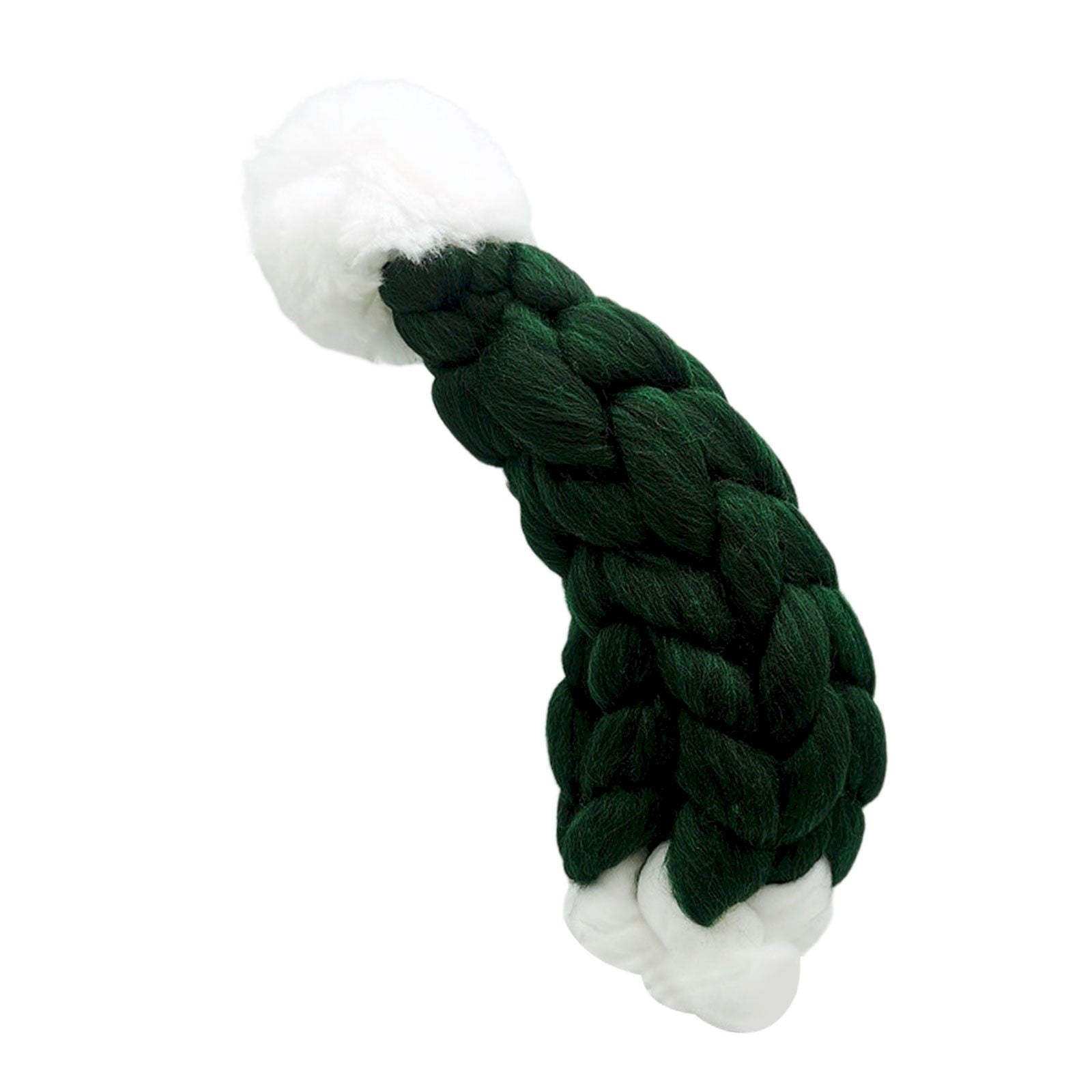 Christmas Small Chunky Knit Santa Hat Christmas Tree Topper Bottle ...