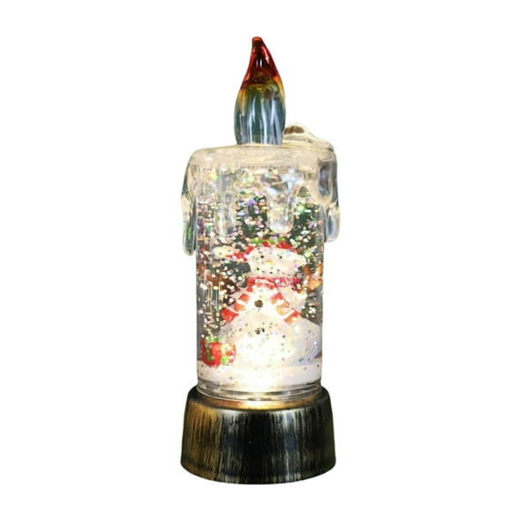 Christmas Snow Globes, Sparkling Snow Globe Christmas Music Box Santa ...