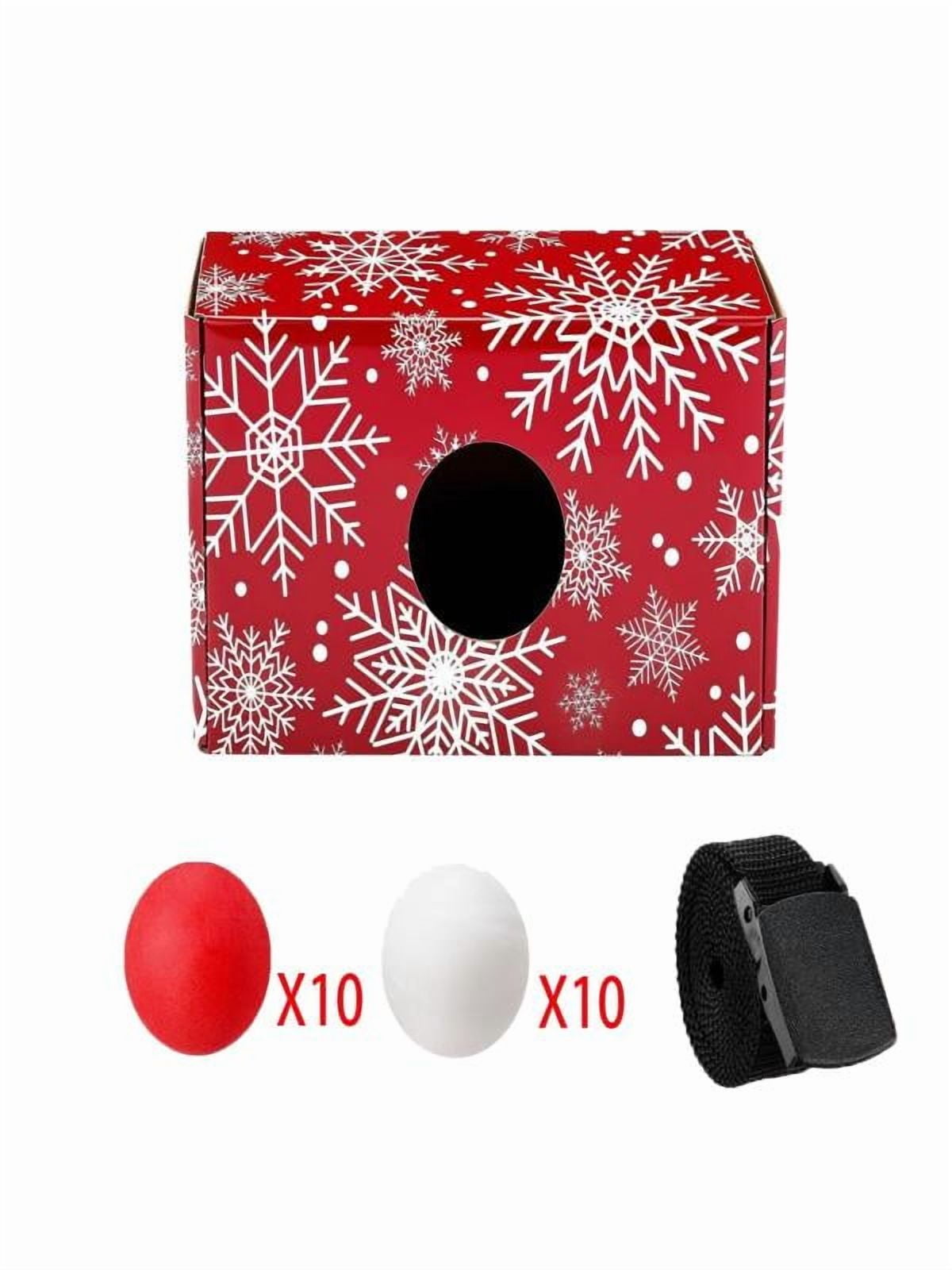 Christmas Snowball Toss Game - Festive Party Activity for Indoor ...