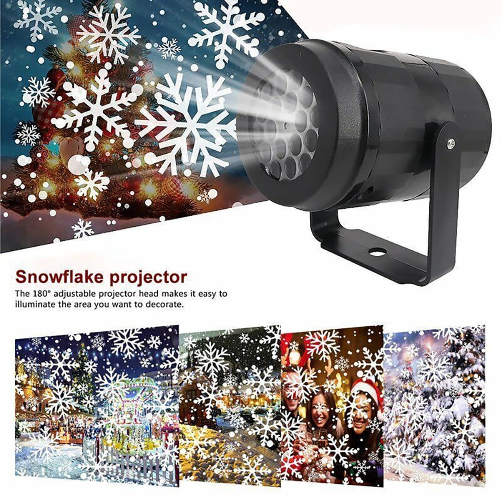 Christmas Snowfall Projector Lights, Outdoor Landscape Lights Projector ...