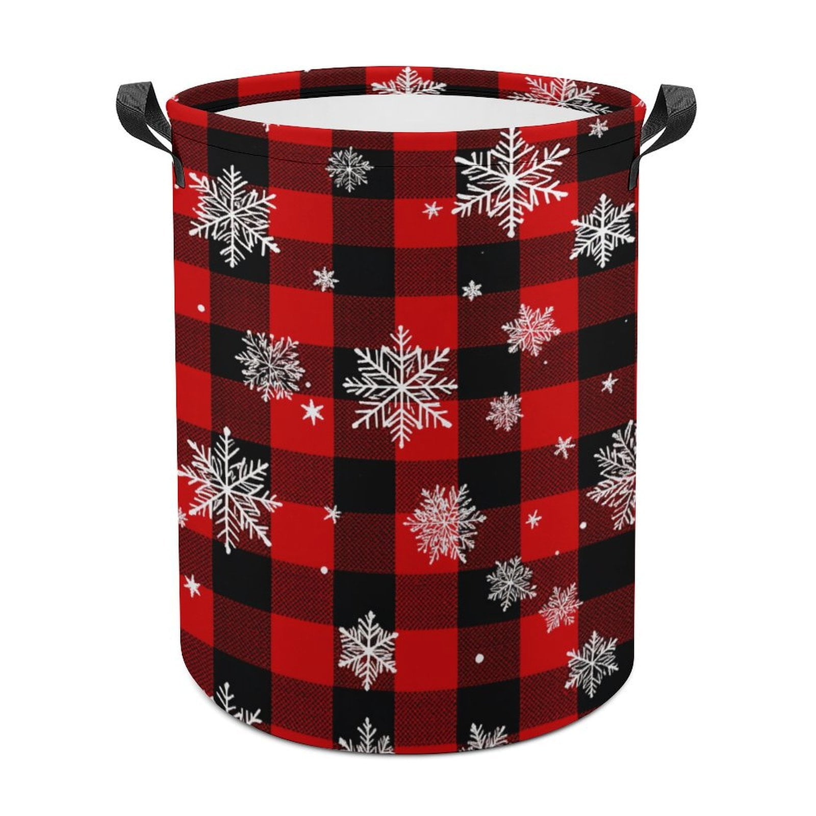 Christmas Snowflake DeerLaundry Basket Collapsible Clothing Hamper Toys ...