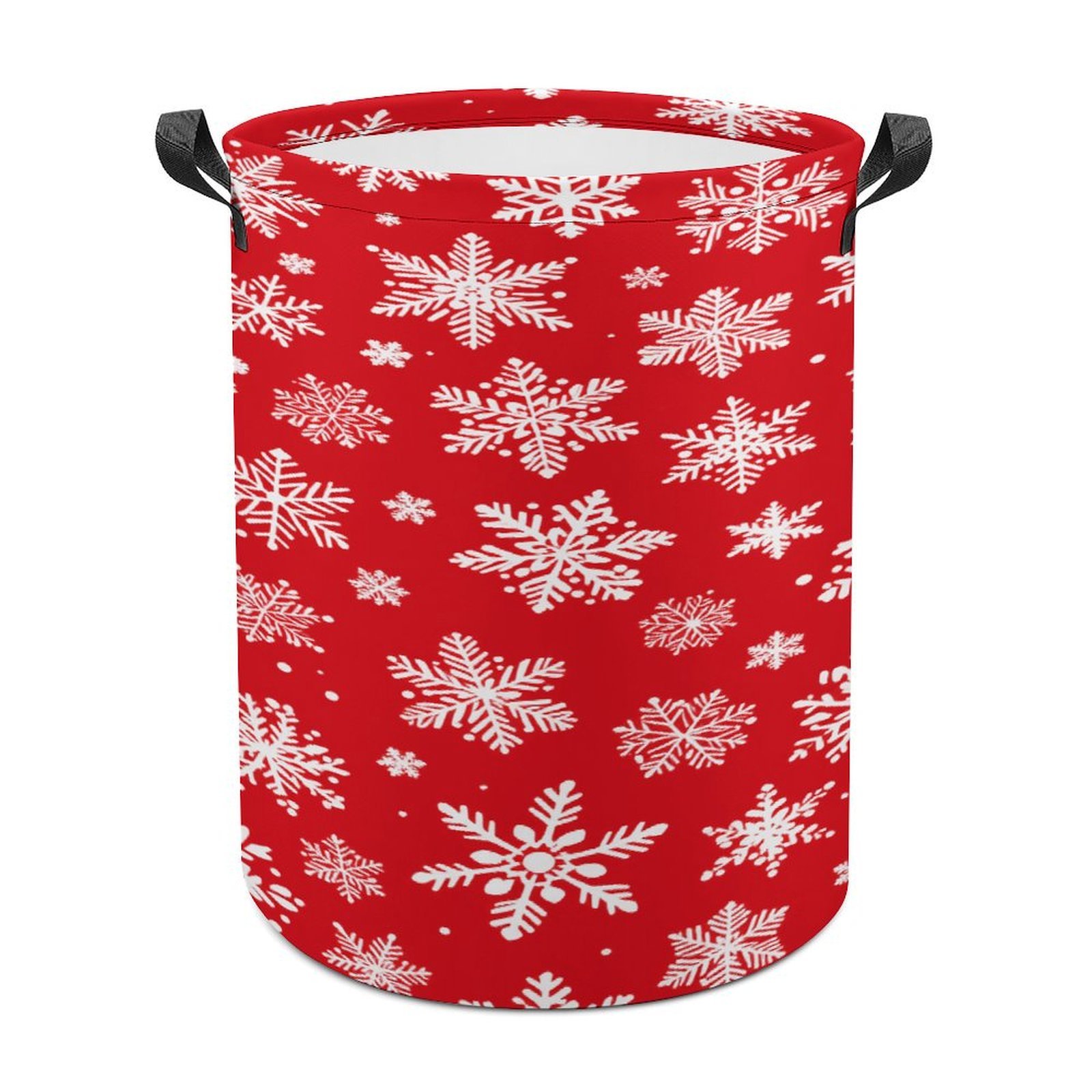 Christmas Snowflake DeerLaundry Basket Collapsible Clothing Hamper Toys ...