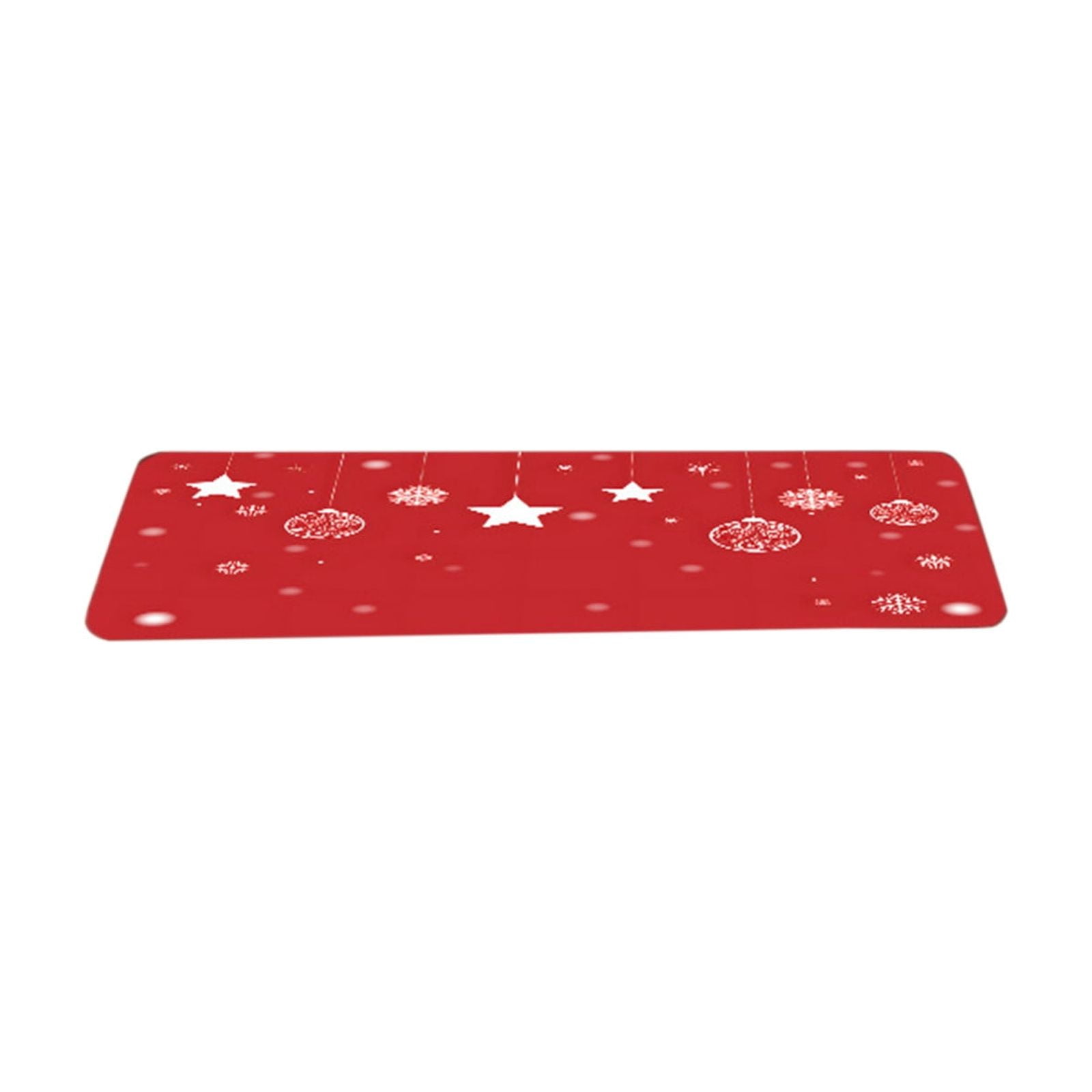 Christmas Snowflake Stair Tread Mat Non-Slip Design for Home Entryway ...