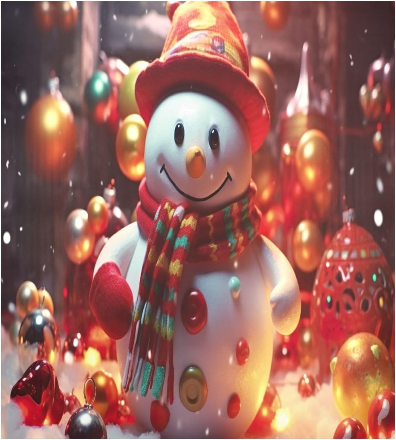 Christmas Snowman Dishwasher Magnet Covers for The Front Magnetic ...