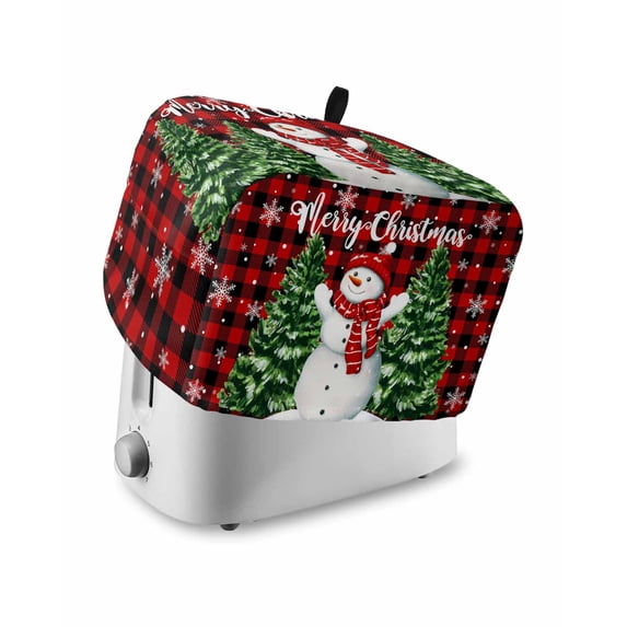 Christmas Snowman Toaster Cover 2 Slice, Small Kitchen Appliance Covers ...