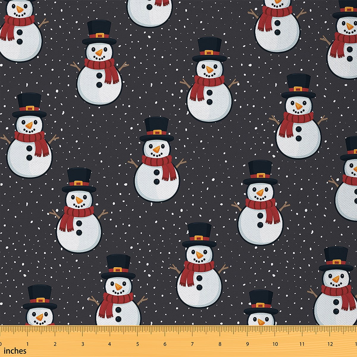 Christmas Snowman Upholstery Fabric,Christmas Fabric by The Yard for ...