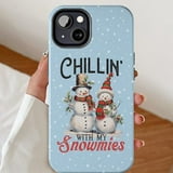 Christmas Snowman Vintage Xmas Cozy Seasonal Hygge Holiday Theme Case ...