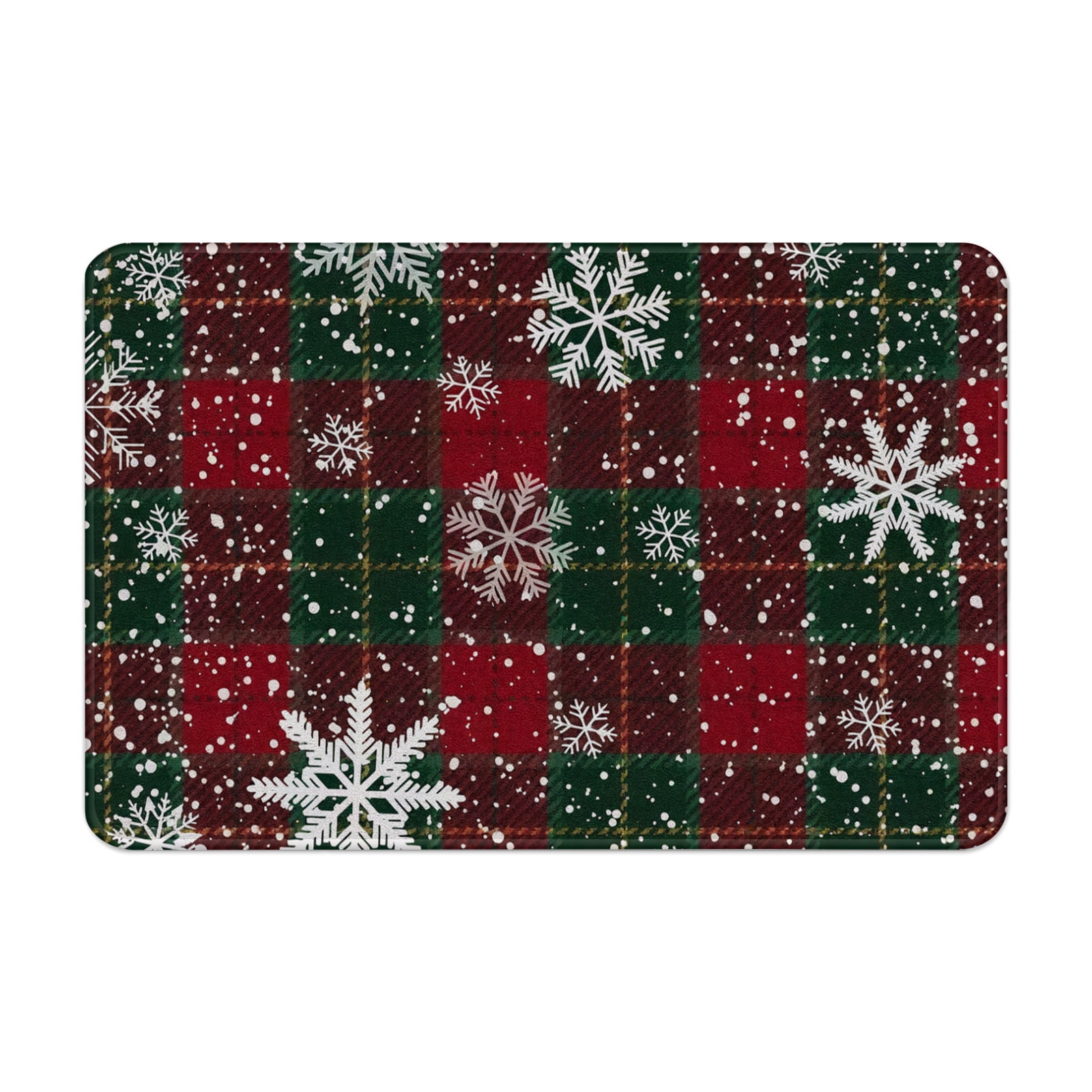 Christmas Snowy Wonderland Crystal Velvet Area Rug - Bring Magical ...