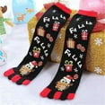 Christmas Socks Long Toe Printed Creative Cute Socks Cartoon Casual ...
