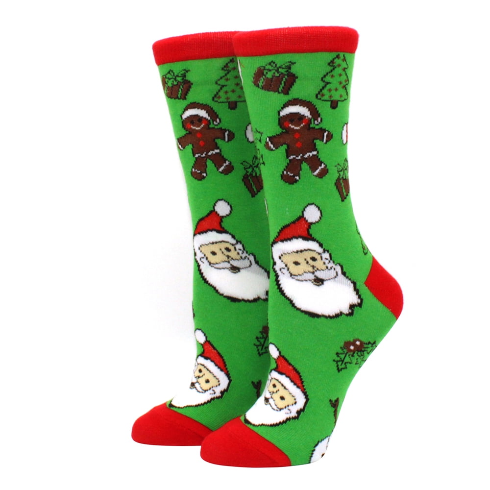 Christmas Socks New Colorful Woman Cotton Happy Men's Crew Socks ...