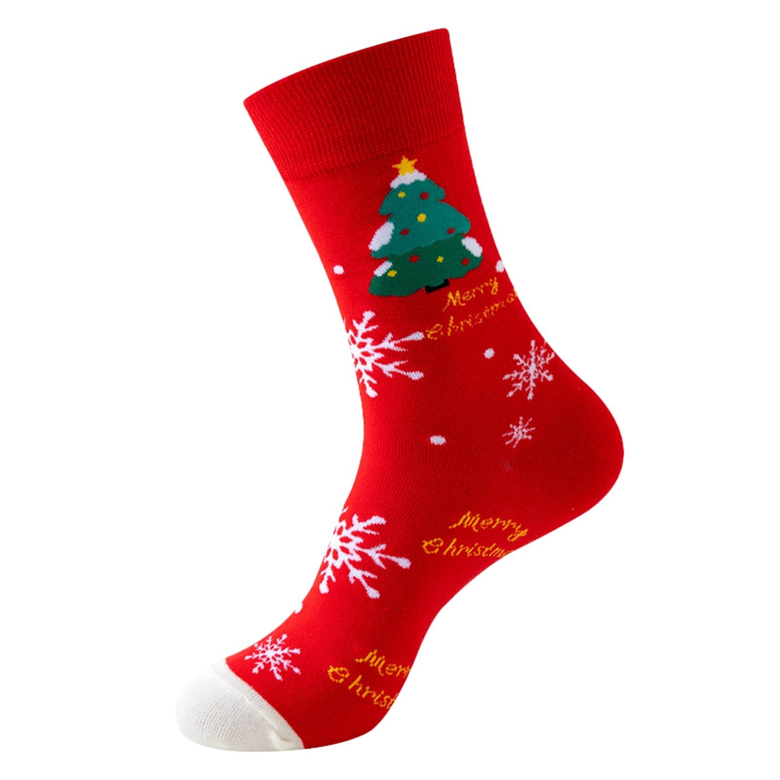 Christmas Socks Women Festive Santa Bells Design Multi-Pack Novelty ...