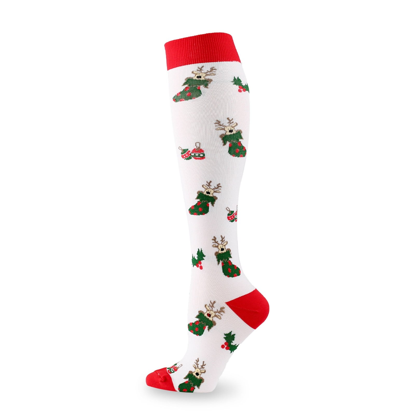 Christmas Socks for Women Leisure And Fashionable Christmas Pressure ...