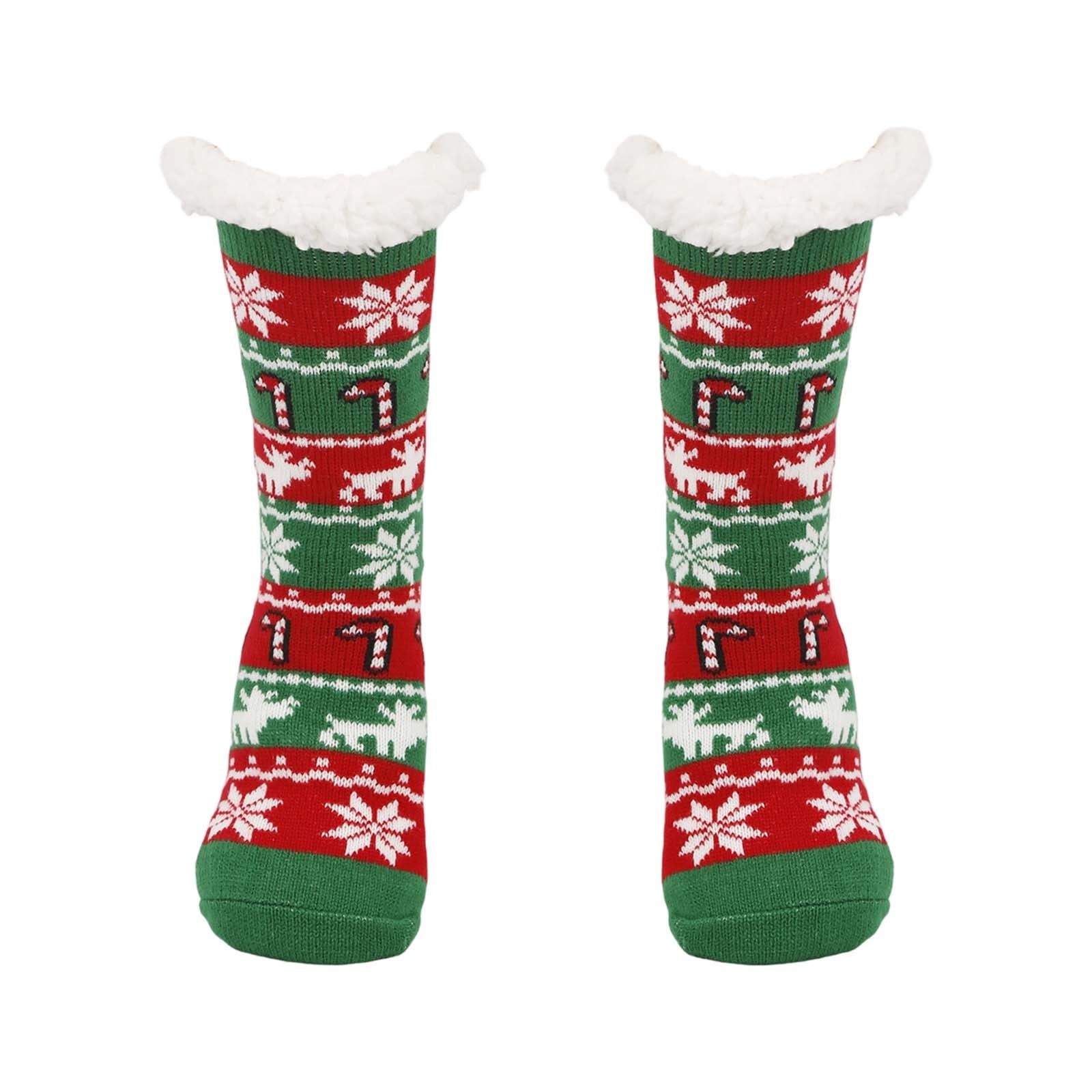 Christmas Socks for Women Winter Warm Thick Confinement Socks Cartoon ...