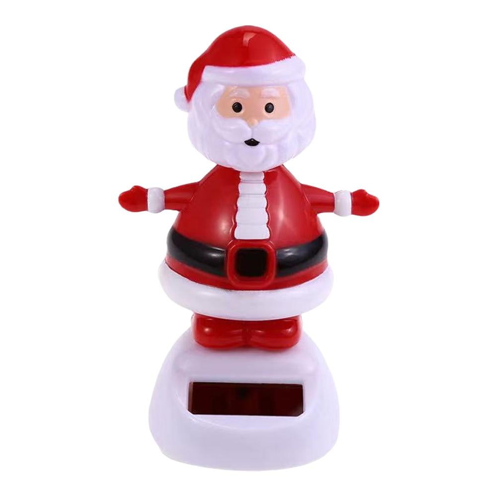 Christmas Solar Dancing Toys - Solar-Powered Shaking Head Figures, Elk ...